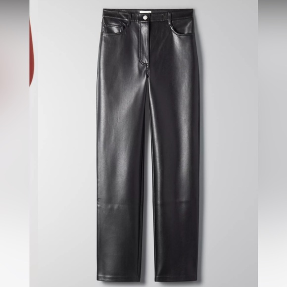 Wilfred | Pants & Jumpsuits | Aritzia Wilfred Leather Pants | Poshmark